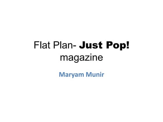 Flat plan 1 | PPT