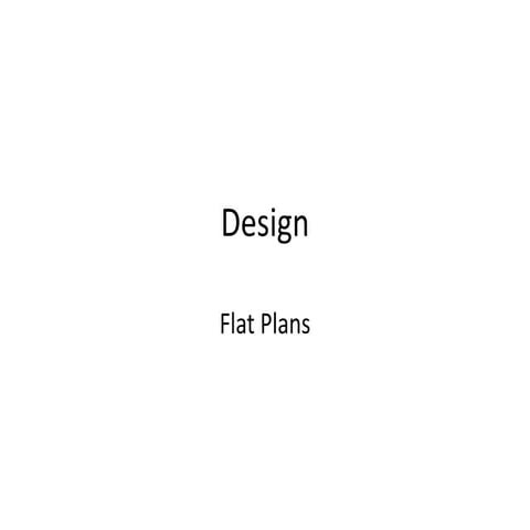 Flat plans | PPT