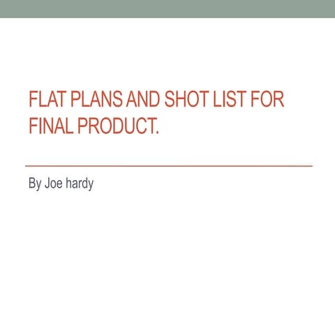Magazine cover page flat plan pdf | PDF