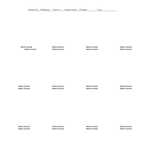 Flat plan template | DOC