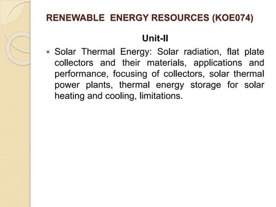 Solar radiation measurement | PPT