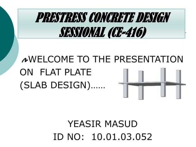 DESIGN OF FLAT SLABS | PDF