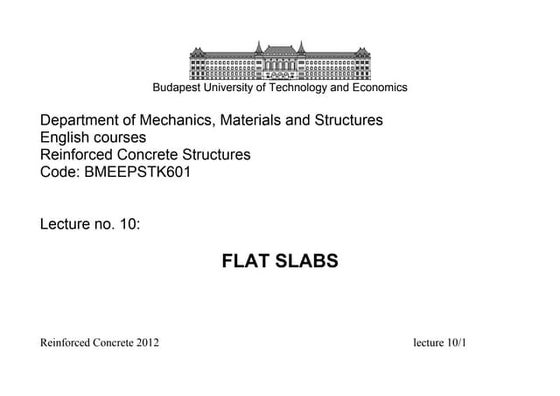 Analysis and Design of G+3 building with flat slab using STAAD PRO V8i M F-1.pptx