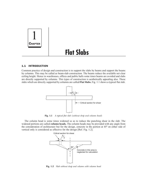 Design and detailing of flat slabs | PDF