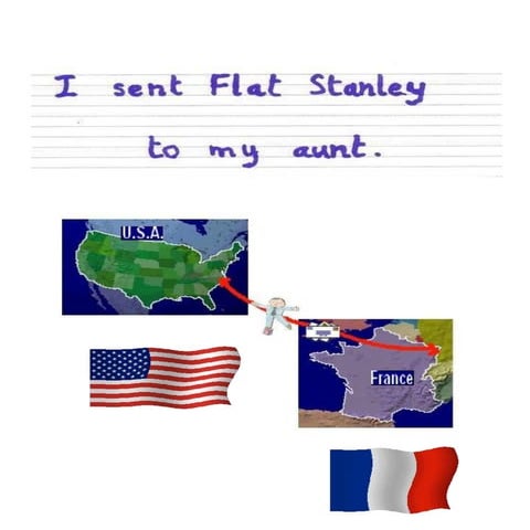 Flat stanley in france version us | PPS