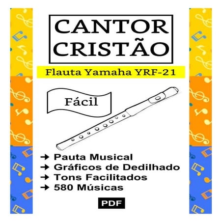Cantor Cristão para Flauta Yamaha Fife YRF 21 | PDF