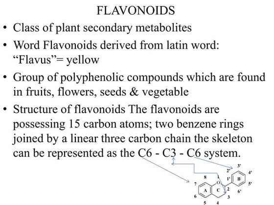 Stereochemistry of flavonoids | PPTX | Chemistry | Science