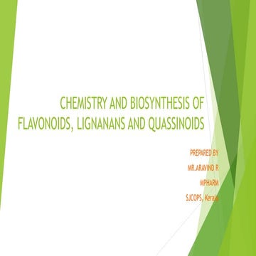 Phenolics: types, biosynthesis and functions. | PPTX