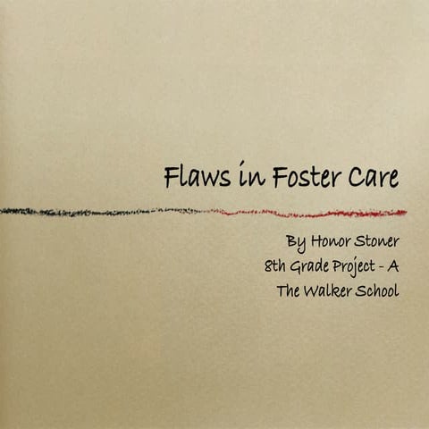 Flaws in foster care | KEY