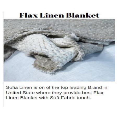 Flax linen blanket | PDF