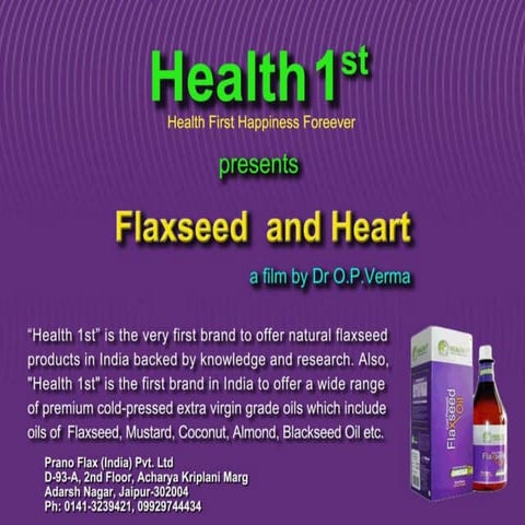 Flaxseed | PPT