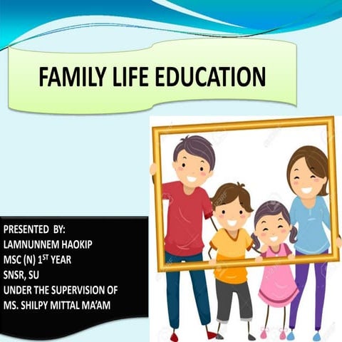 Family Life Education | PPTX