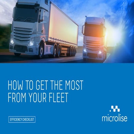 Fleet effeciency check list | PDF