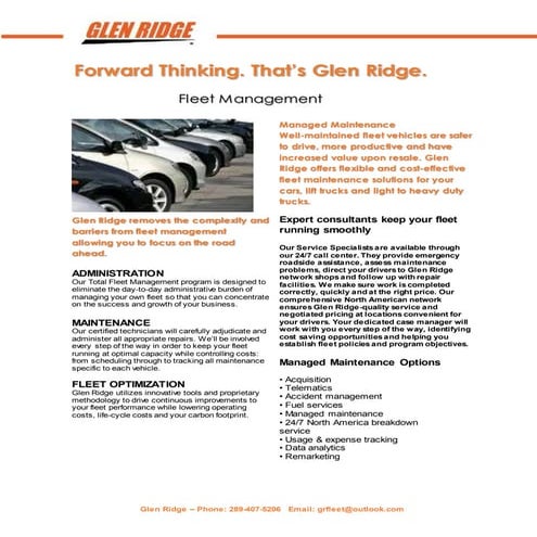 Heavy truck fleet management | PDF
