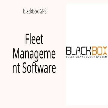 Fleet management software - Black Box.pptx