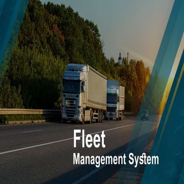 Flotilla IOT Fleet management system | PPTX