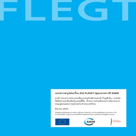 Flegt briefing notes (th) | PDF
