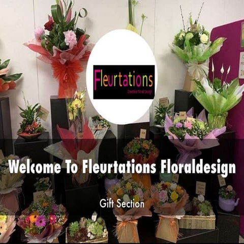 Fleurtations floraldesign presentation | PPTX