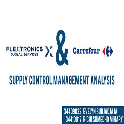 SCM Research in Flextronics and Carrefour | PDF