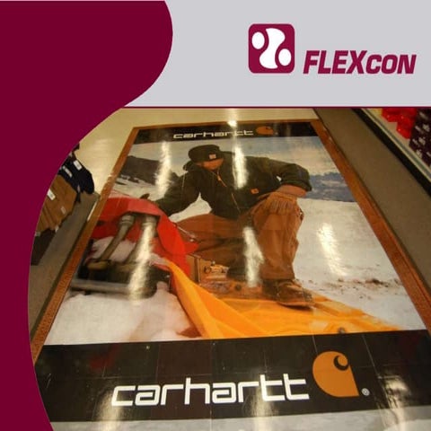 FLEXcon Images Including FLEXmark floor art | PPTX | Home Improvement ...