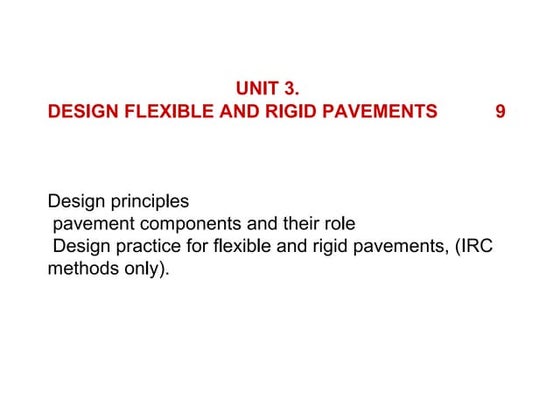 Flexible pavement design by aashto method | PPT