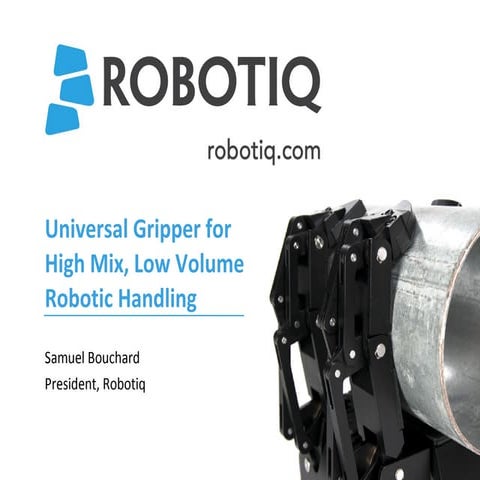 Grippers and lifting mechanisms | PDF