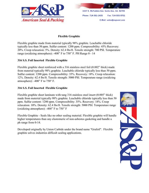 Grafoil® Flexible Graphite | PDF