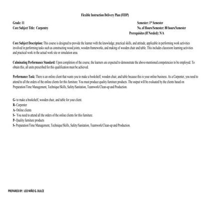 TILE SETTING NC II | PDF