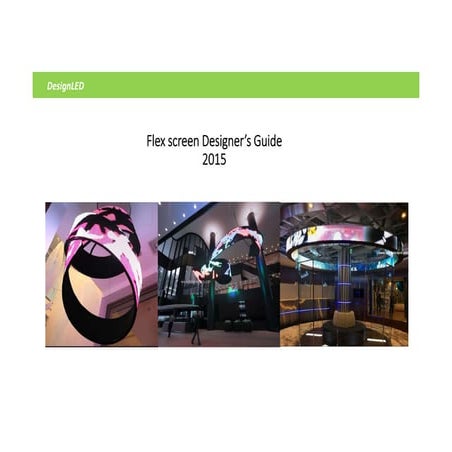 Flexible led screen designer'guide | PDF