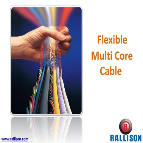 Flexible multicore cable | PPTX