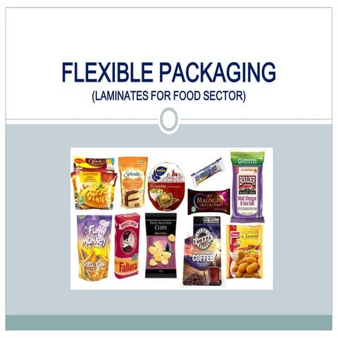 Flexible packaging laminates for the food sector 2013 | PDF