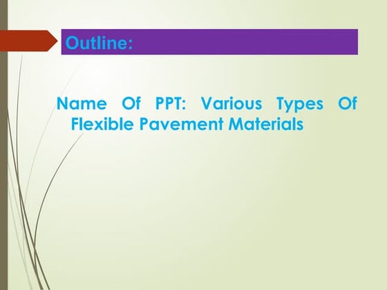 Pavement and Types of pavement | PDF | Geology | Science