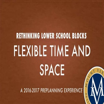Flexible Time and Space | PPTX