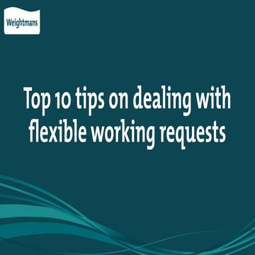 Flexible working requests | PDF