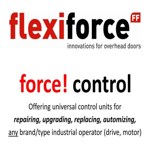 Flexi Force Introduces Control Units Ind | PDF