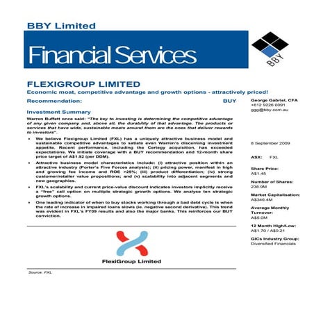 Flexigroup (FXL) - initiation report | PDF