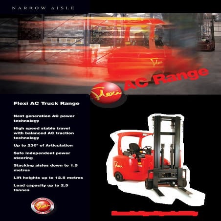 Flexi range of articulated fork lift trucks | PDF