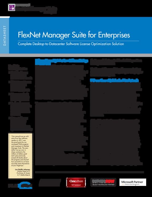 FlexNet Manager for IBM | PDF