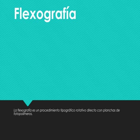 Flexografia Ppt