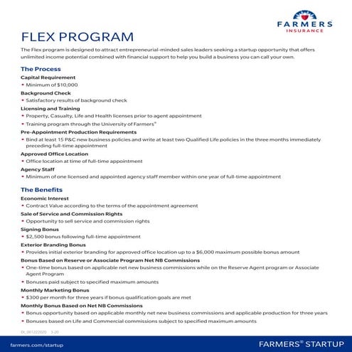 Flex program flyer | PDF | Business | Business and Finance
