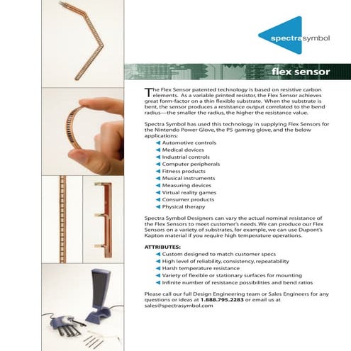 Flex sensor | PDF