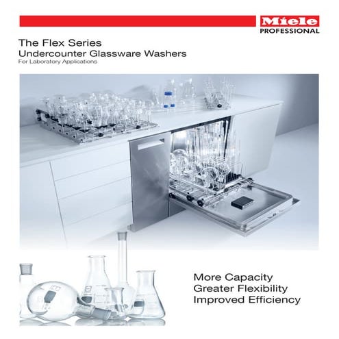 Flex Series Undercounter Glassware Washers | PDF