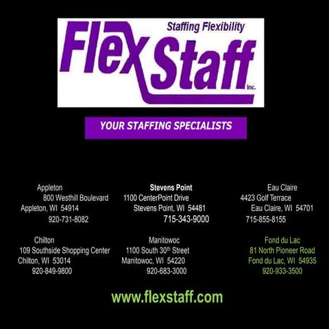 Flex Staff Sales Presentation Linkedin | PPTX