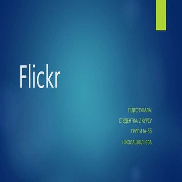 Flickr | PPTX