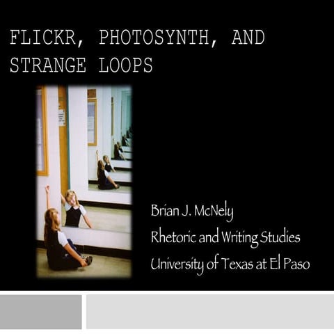 Flickr, Photosynth, And Strange Loops | PPT