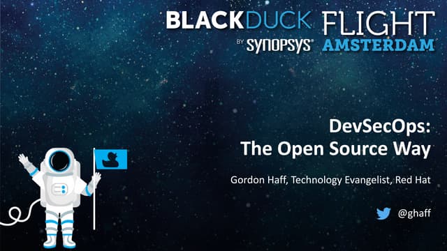 Devsecops The Open Source Way Ppt
