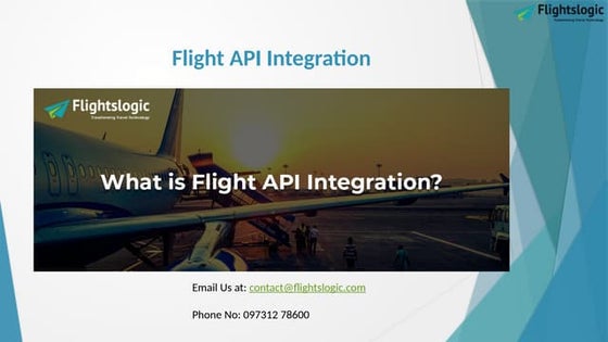 Air API Integration | Flight Booking API | PPT