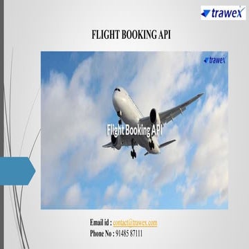 FLIGHT BOOKING API | PPT