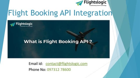 API Documentation | Travel API Integration | PPT