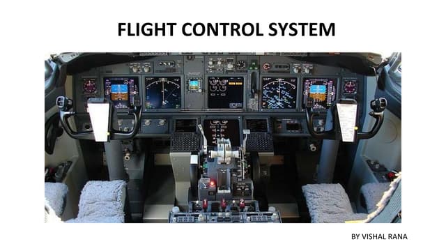 SECONDARY FLIGHT CONTROL SURFACES OF AIRCRAFT | PPTX